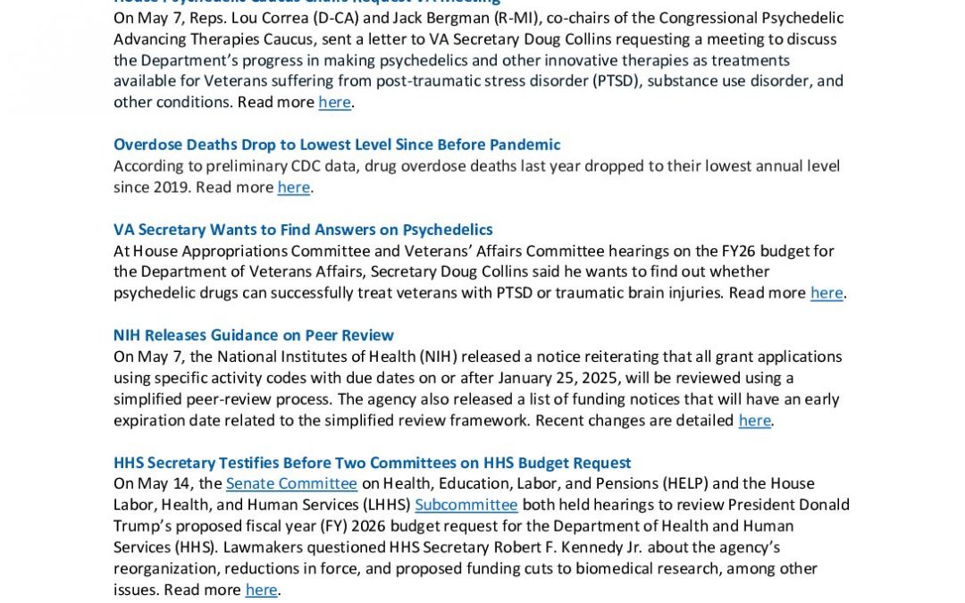 CPDD May 2025 Newsletter | College on Problems of Drug Dependence - CPDD